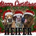 Merry Christmas Heifer Png Sublimation Design, Christmas Heifer Png ...