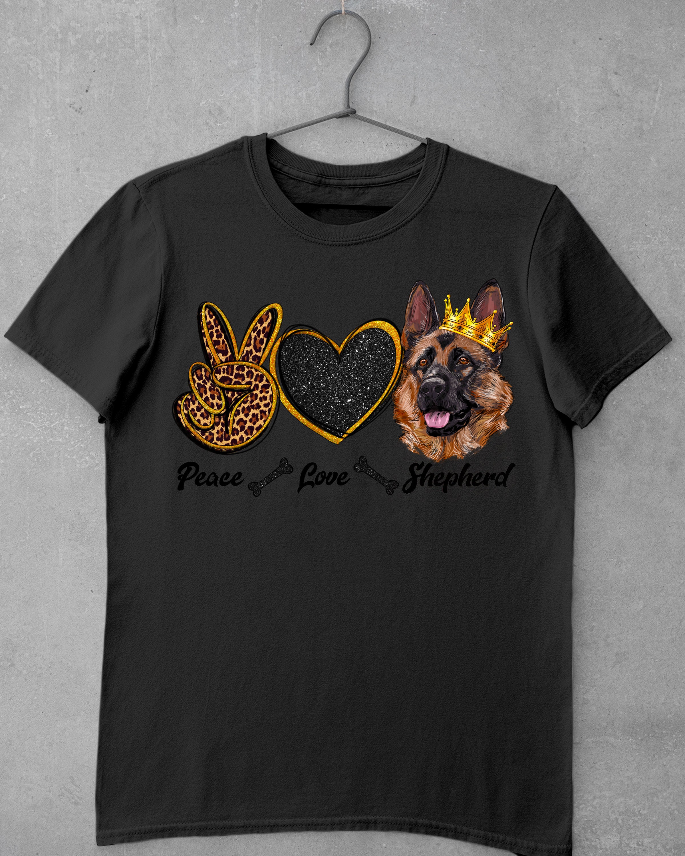 Peace Love Shepherd Png Sublimation Design, Peace Love German Shepherd ...