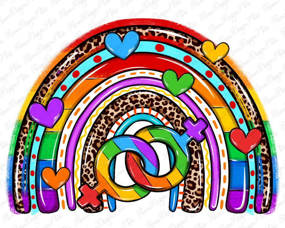 Pride Rainbow Png Sublimation Design Download, LGBTQ Png, Pride Png ...