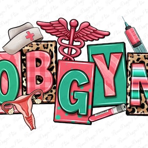 OBGYN Obstetrics and Gynecologist Png Png Sublimation Design Download ...