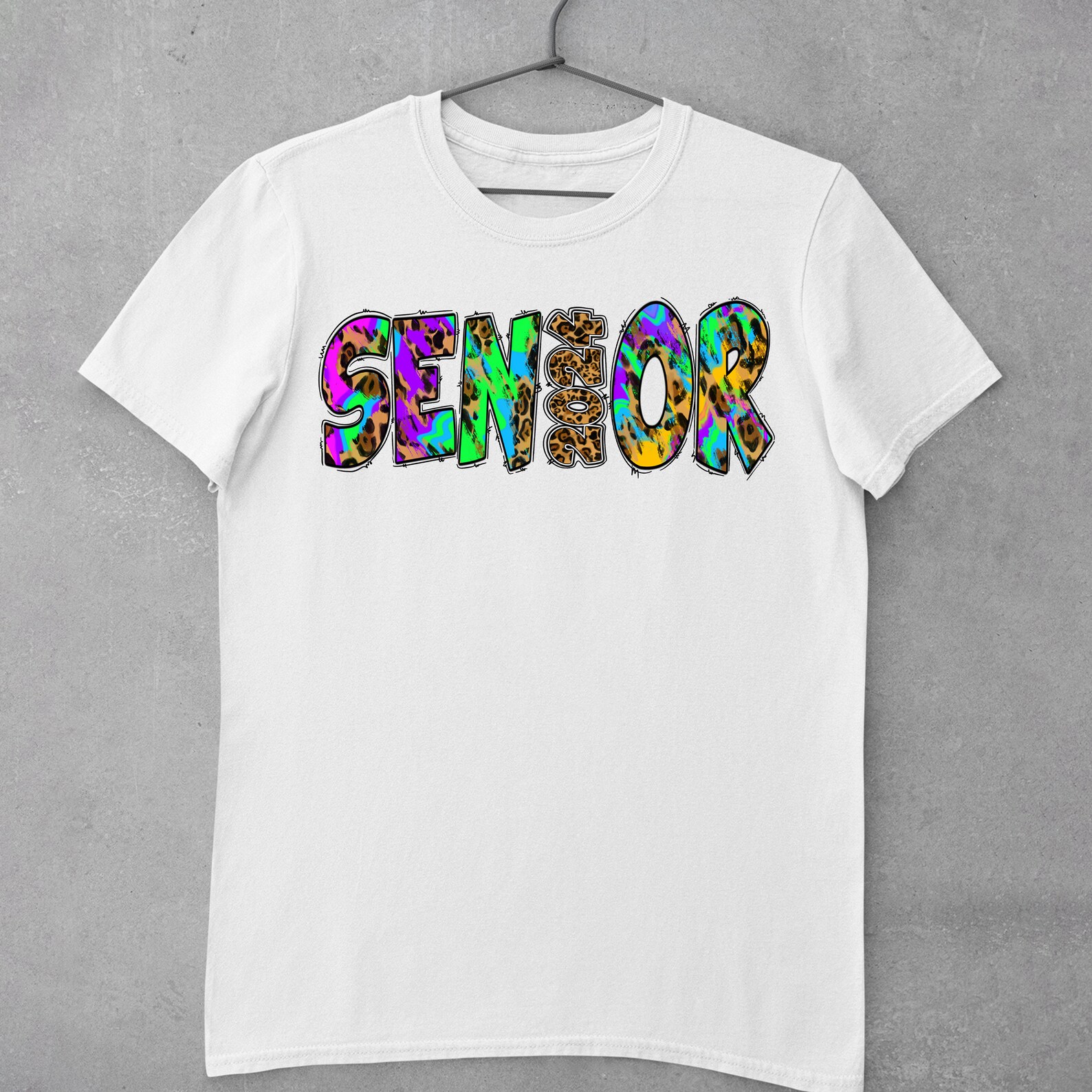Senior 2024 Tie Dye Leopard Png Sublimation Design Download, Class of ...