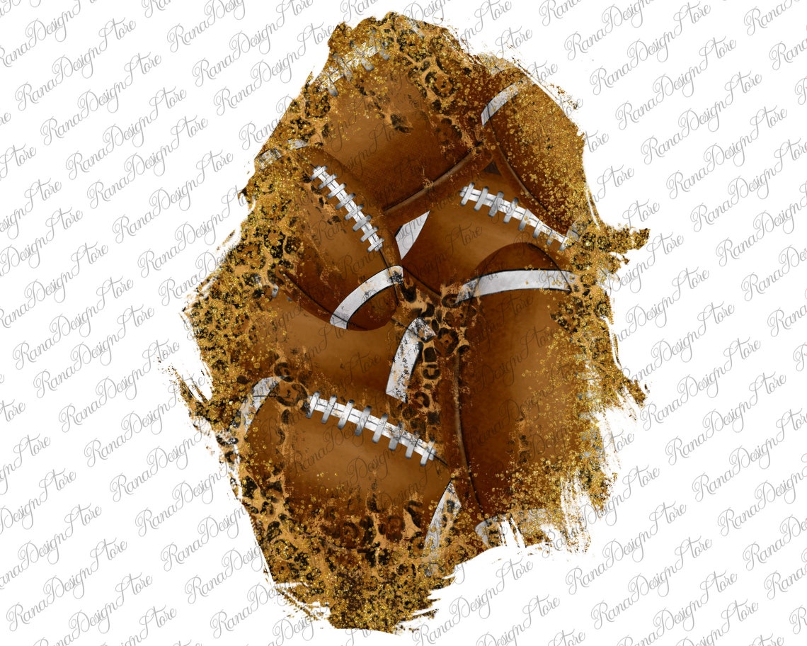 Leopard Football Patch Bundle Png Design Football Patch Png - Etsy