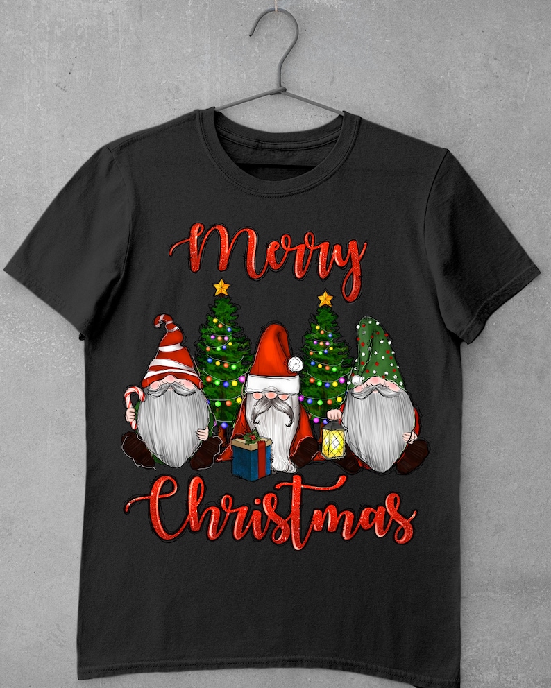 Merry Christmas Gnomes Png Sublimation Design Christmas - Etsy