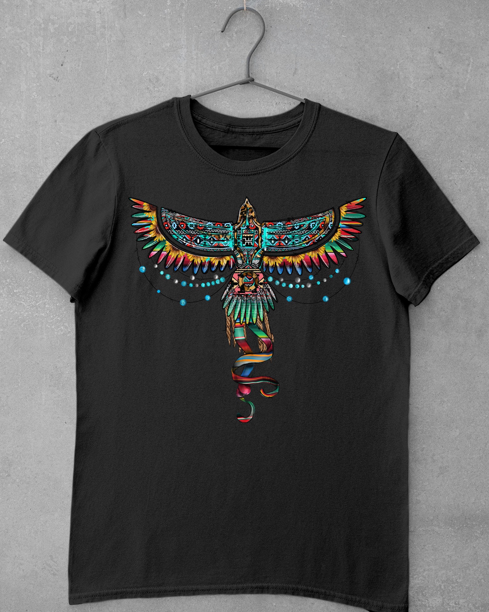 Aztec Serape Thunderbird Png Sublimation Design, Aztec Thunderbird Png ...