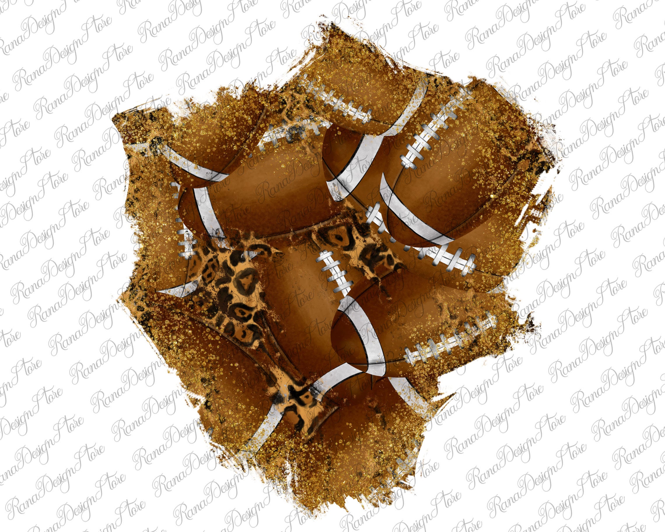 Leopard Football Patch Bundle Png Design Football Patch Png - Etsy