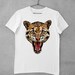 Ocelot Head Png Sublimation Design, Hand Drawn Ocelot Png, Ocelot Face ...