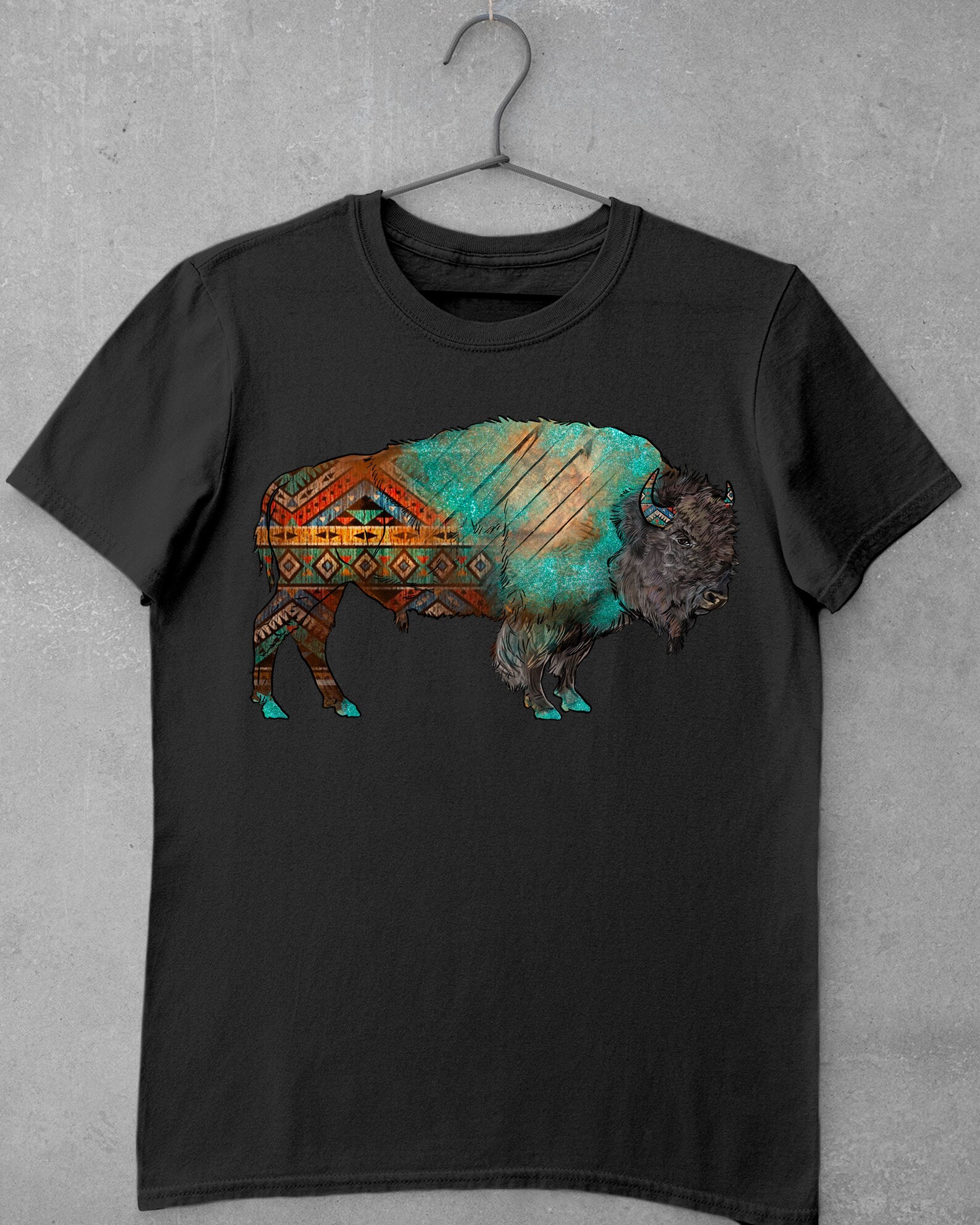 Aztec Bison Png Sublimation Design, Western Bison Png, Aztec Bison Png ...