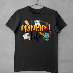 Principal Life Png Sublimation Design Download, Teacher Life Png, Back ...