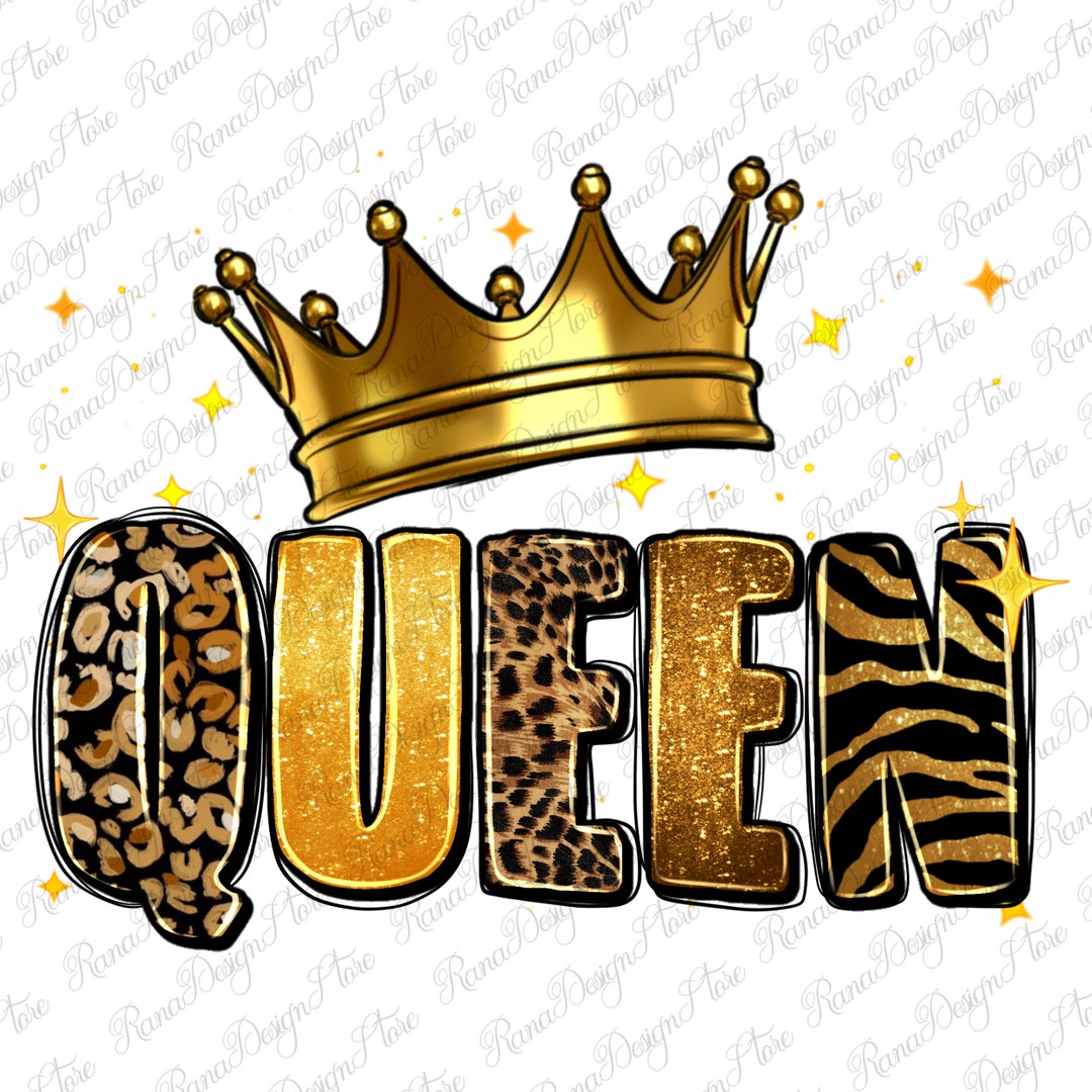 Queen Glitter Png Sublimation Design Download, Birthday Party Png ...
