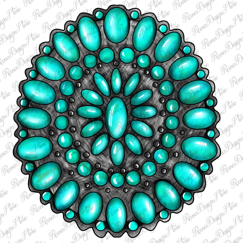 Turquoise Clipart - Etsy