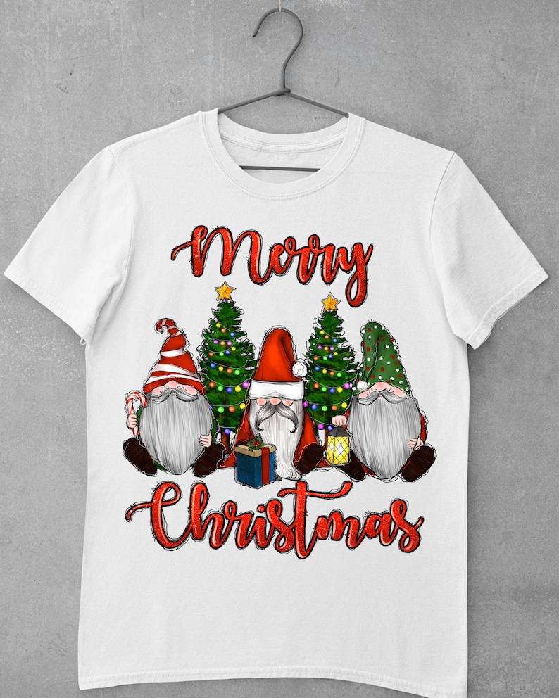 Merry Christmas Gnomes Png Sublimation Design Christmas - Etsy