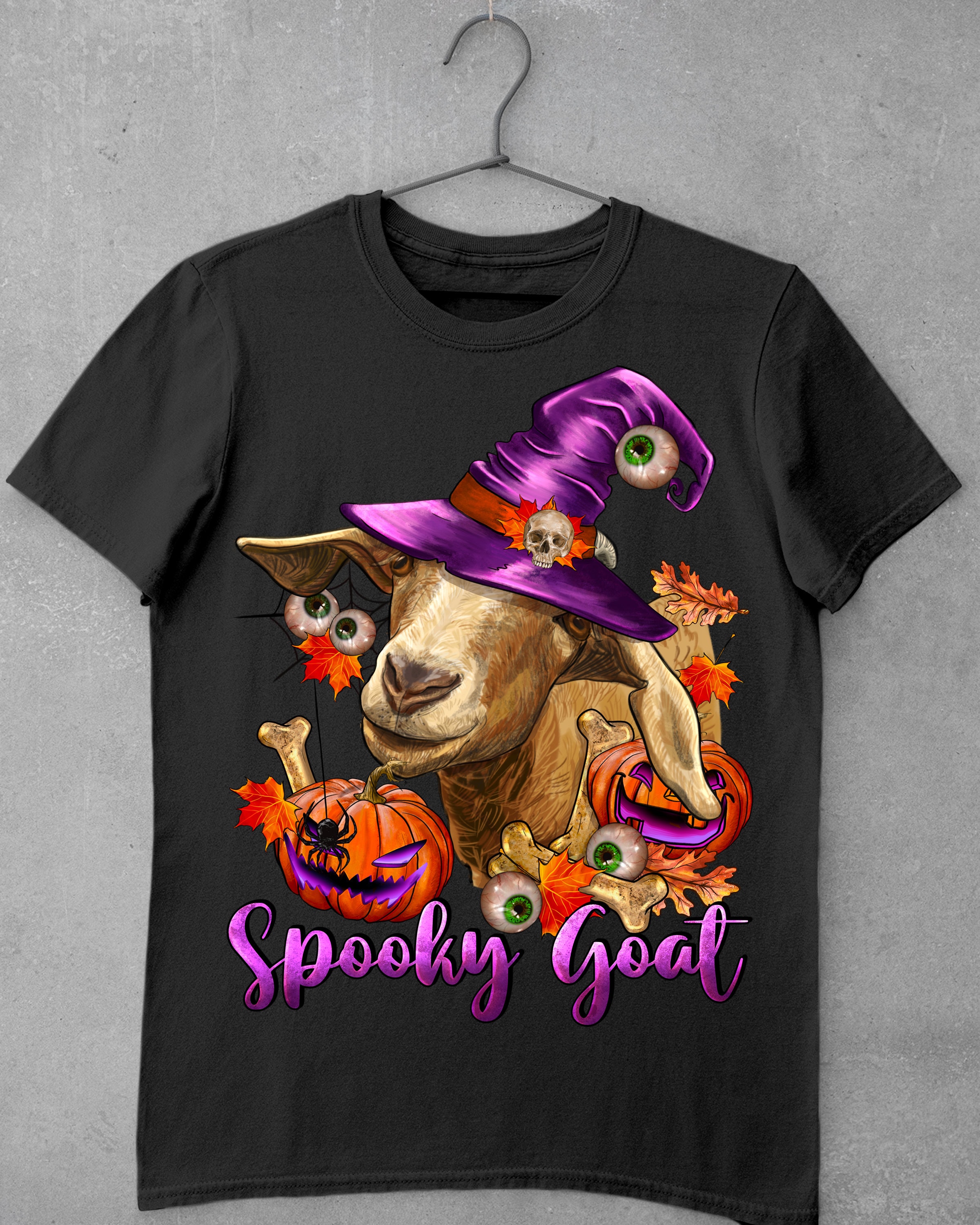 Spooky Goat Png Sublimation Design, Halloween Vibes Png,halloween Goat ...