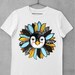 Penguin Sunflower Png Sublimation Design Penguin Png Penguin - Etsy