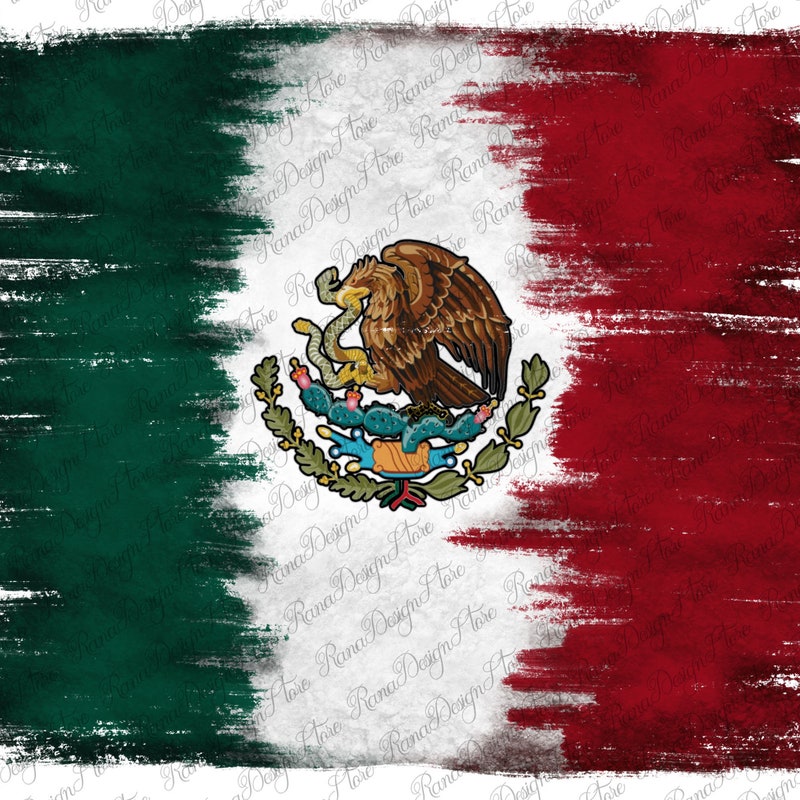 Mexican Flag Svg - Etsy