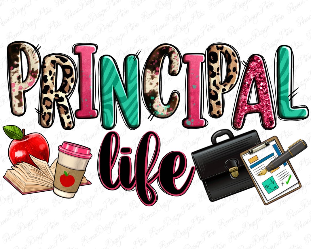 Principal Life Png Sublimation Design Download, Western Principal Png ...