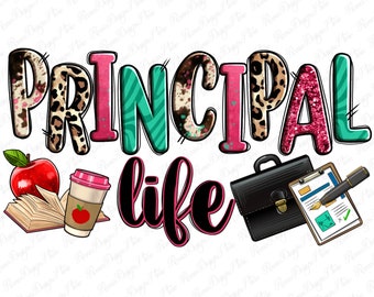 Principal Life Png Sublimation Design Download, Western Principal Png ...