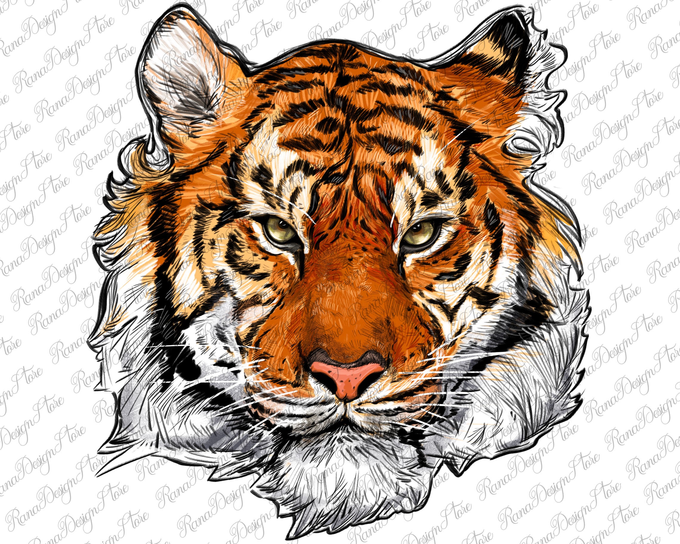 Tiger Head Png