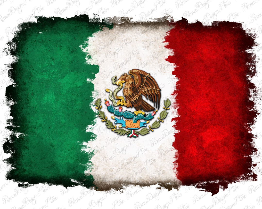 Mexican Flag Png Sublimation Design Download, Mexico Png, Mexicana Png ...