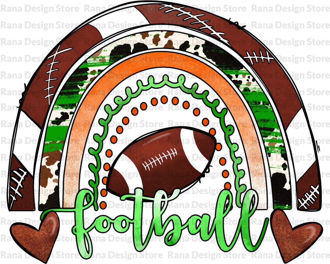 Football Rainbow PNG Design, Football Png,sport Rainbow,rainbow Png ...