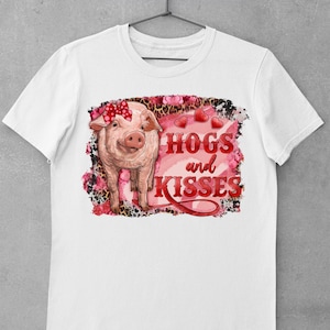 Valentines Day Pig Hogs and Kisses Png,valentines Day Png, Hogs Png ...