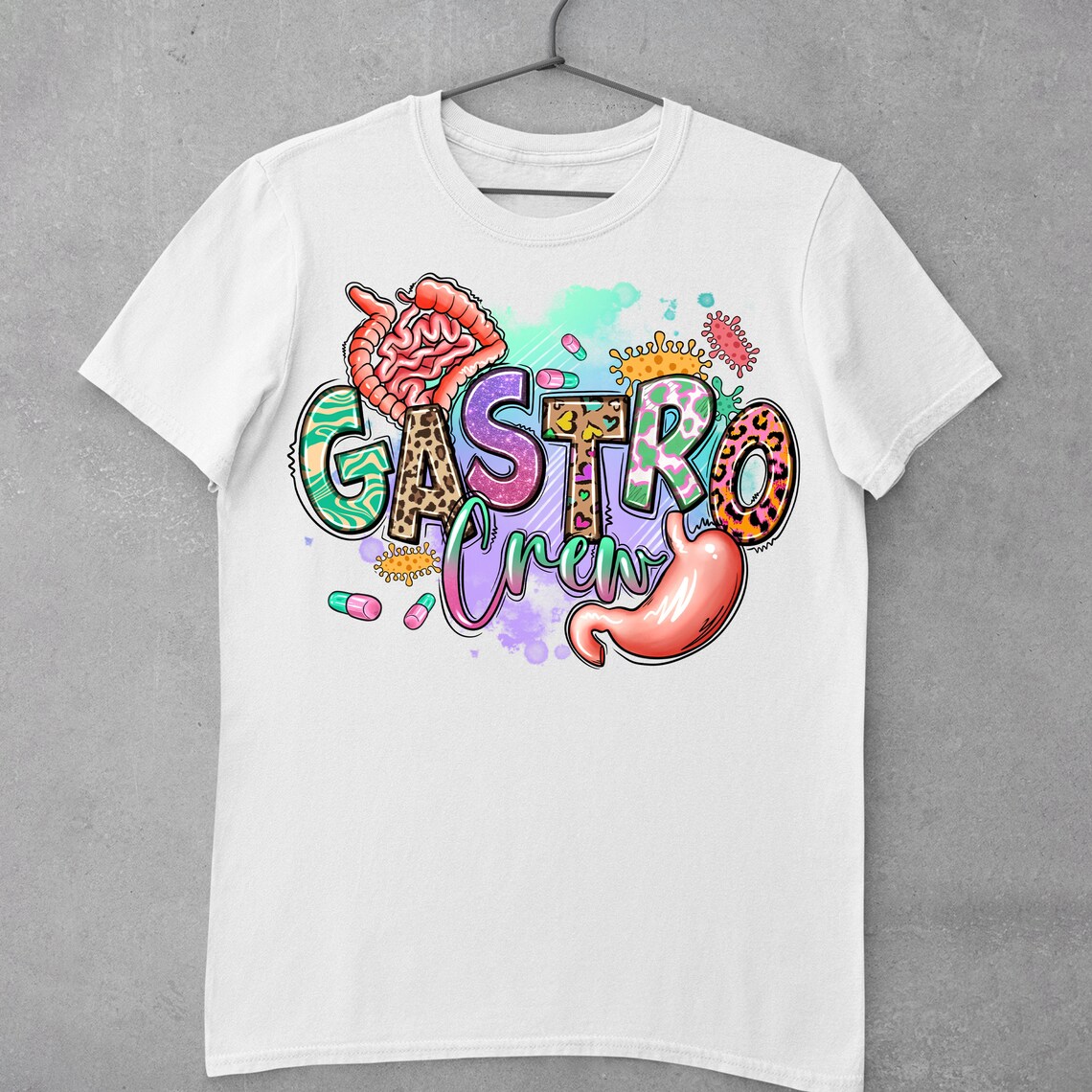 Gastro Crew Png Sublimation Design Download, Gastro Png, Nursing Png ...