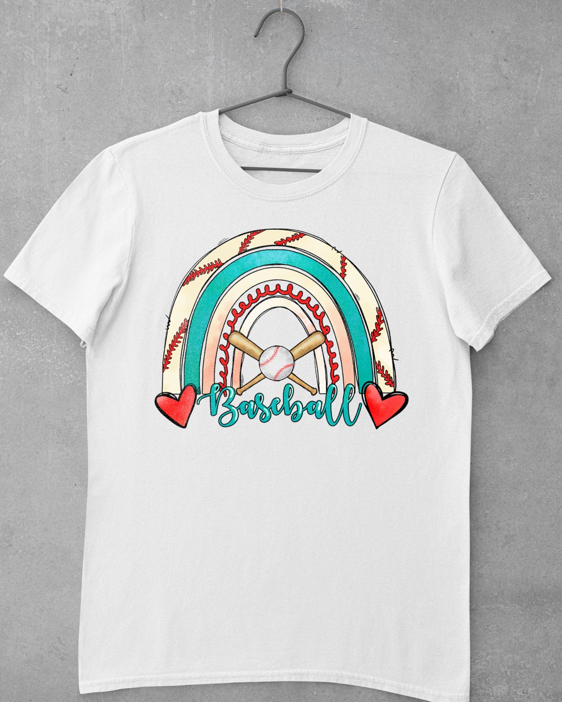 Baseball Rainbow PNG Design, Baseball Png,sport Rainbow,rainbow Png ...