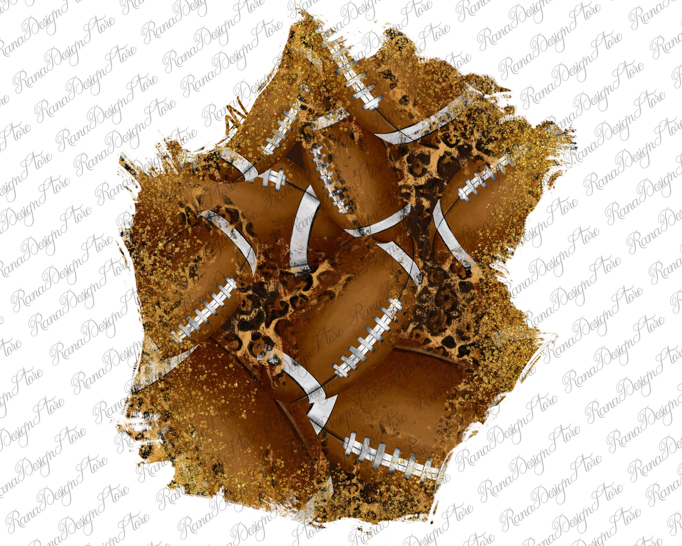 Leopard Football Patch Bundle Png Design Football Patch Png - Etsy