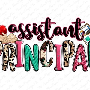 Assistant Principal Png Sublimation Design Download, Western Principal ...