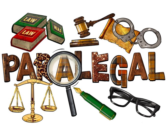 Paralegal Script Word PNG, Digital File, Occupation, Popular ...