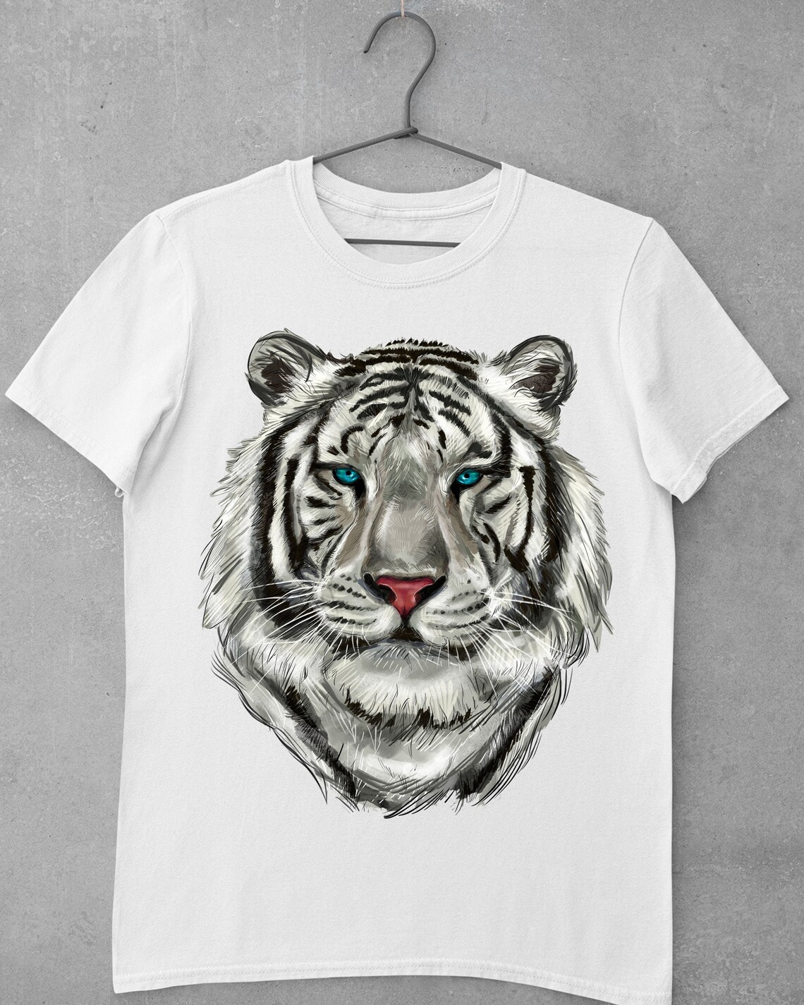 White Tiger Png Sublimation Design Animals Sublimation Png - Etsy