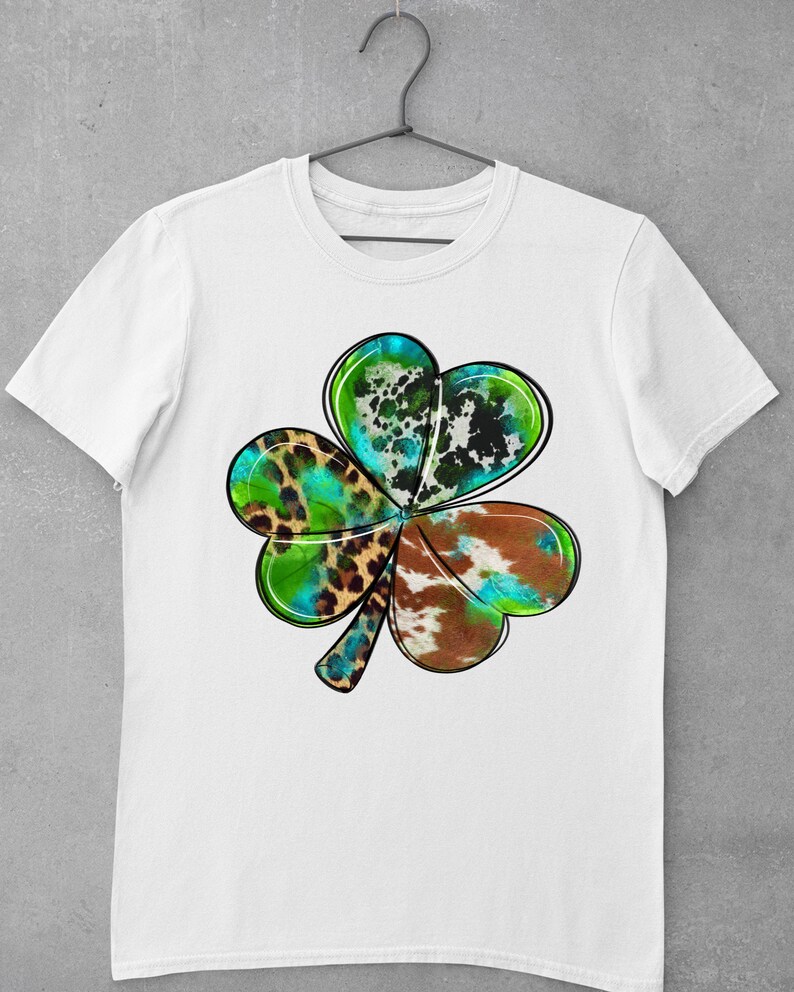 Western Shamrock Png, St. Patricks Day Png, St. Patricks Designs Png ...