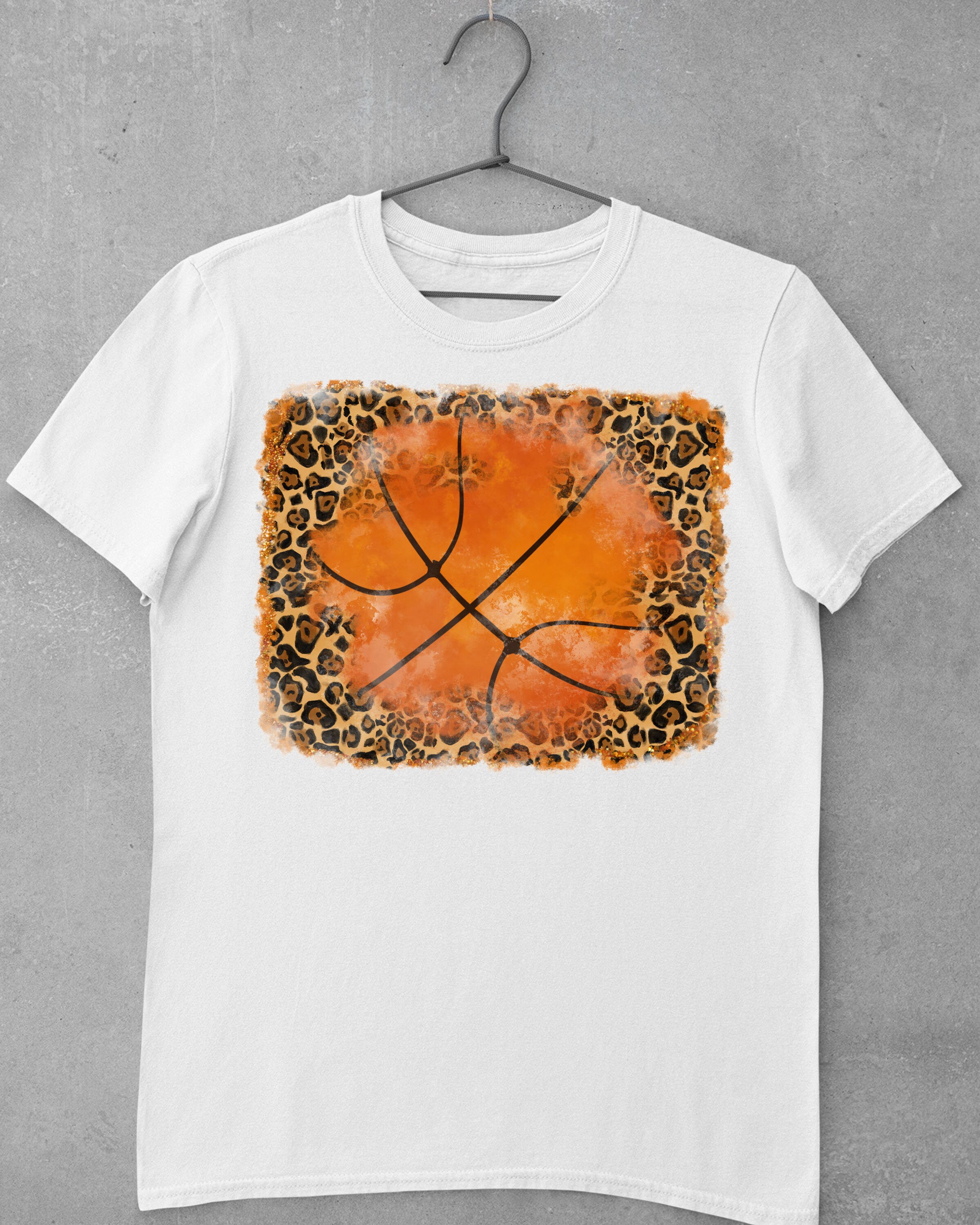 Glitter Basketball Leopard PNG Design, Basketball Png, Basketball ...
