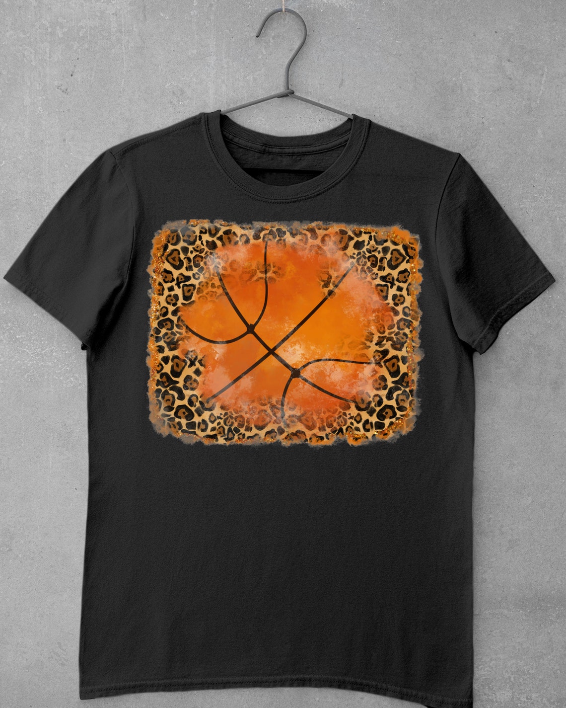 Glitter Basketball Leopard PNG Design, Basketball Png, Basketball ...