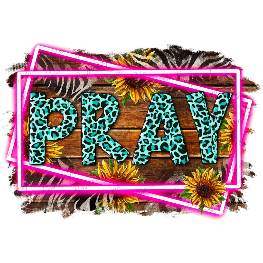 Pray Religious Png Sublimation Design Download, Christian Png ...