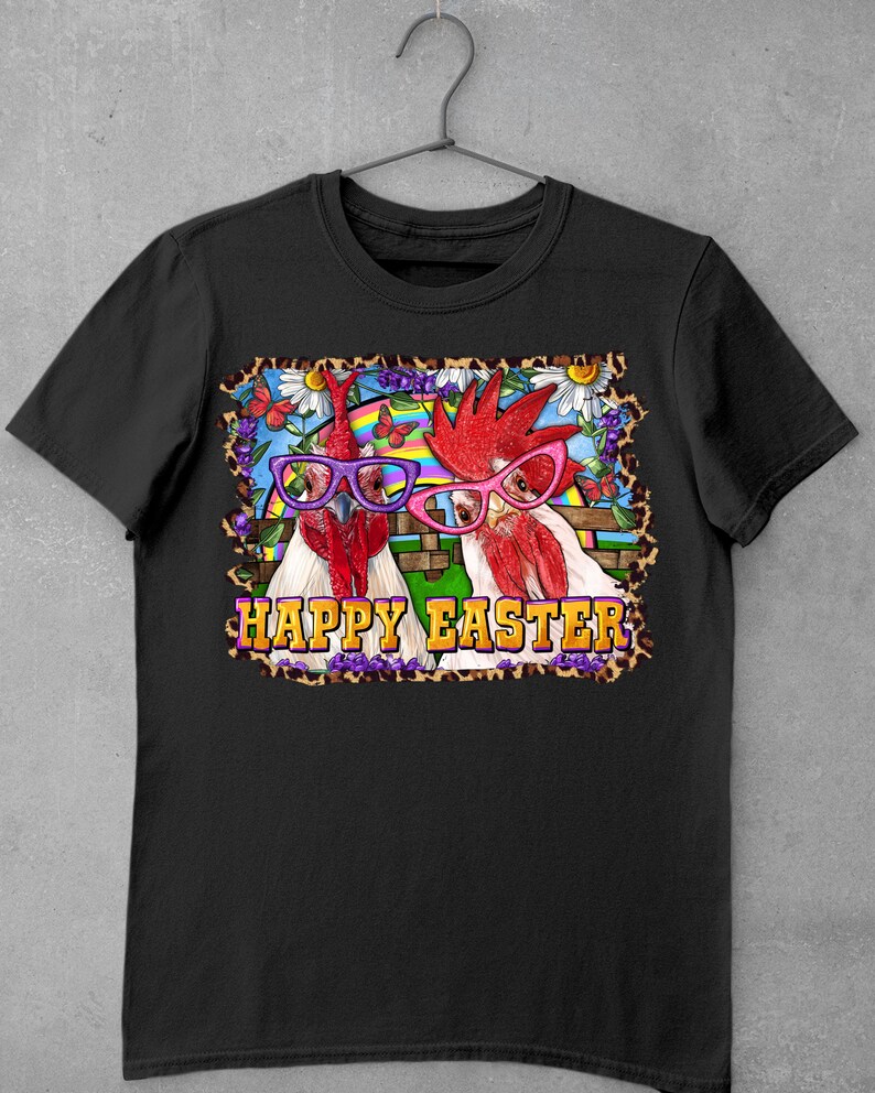 Happy Easter Roosters Png Sublimation Design, Easter Sublimation Png ...