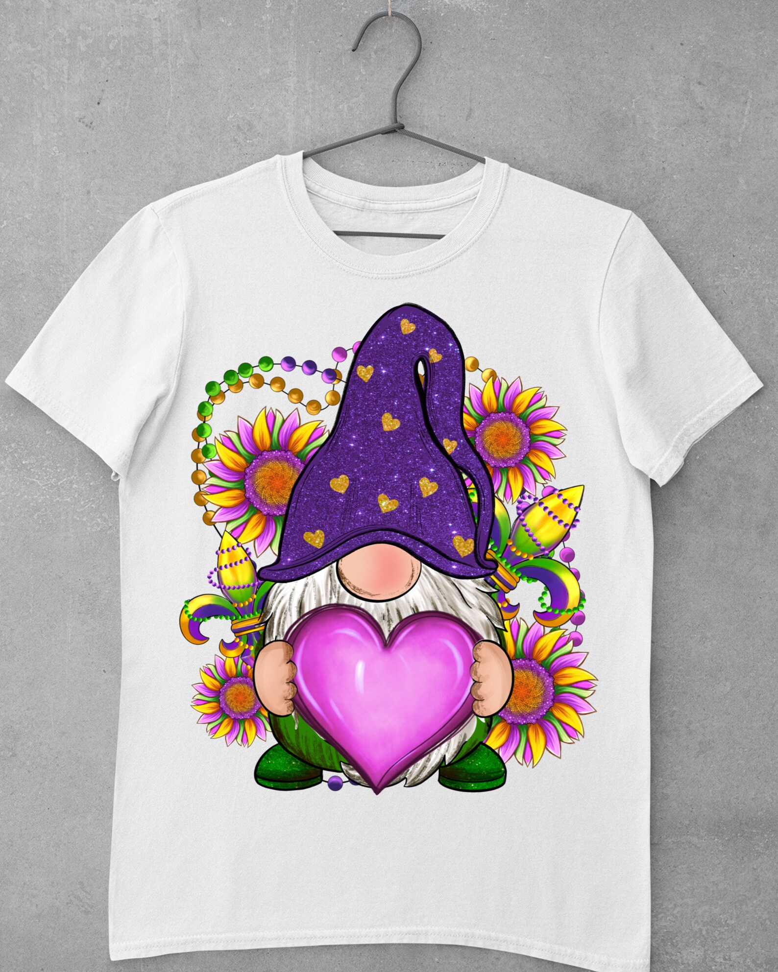 Mardi Gras Gnome Png Sublimation Design Download Happy Mardi - Etsy