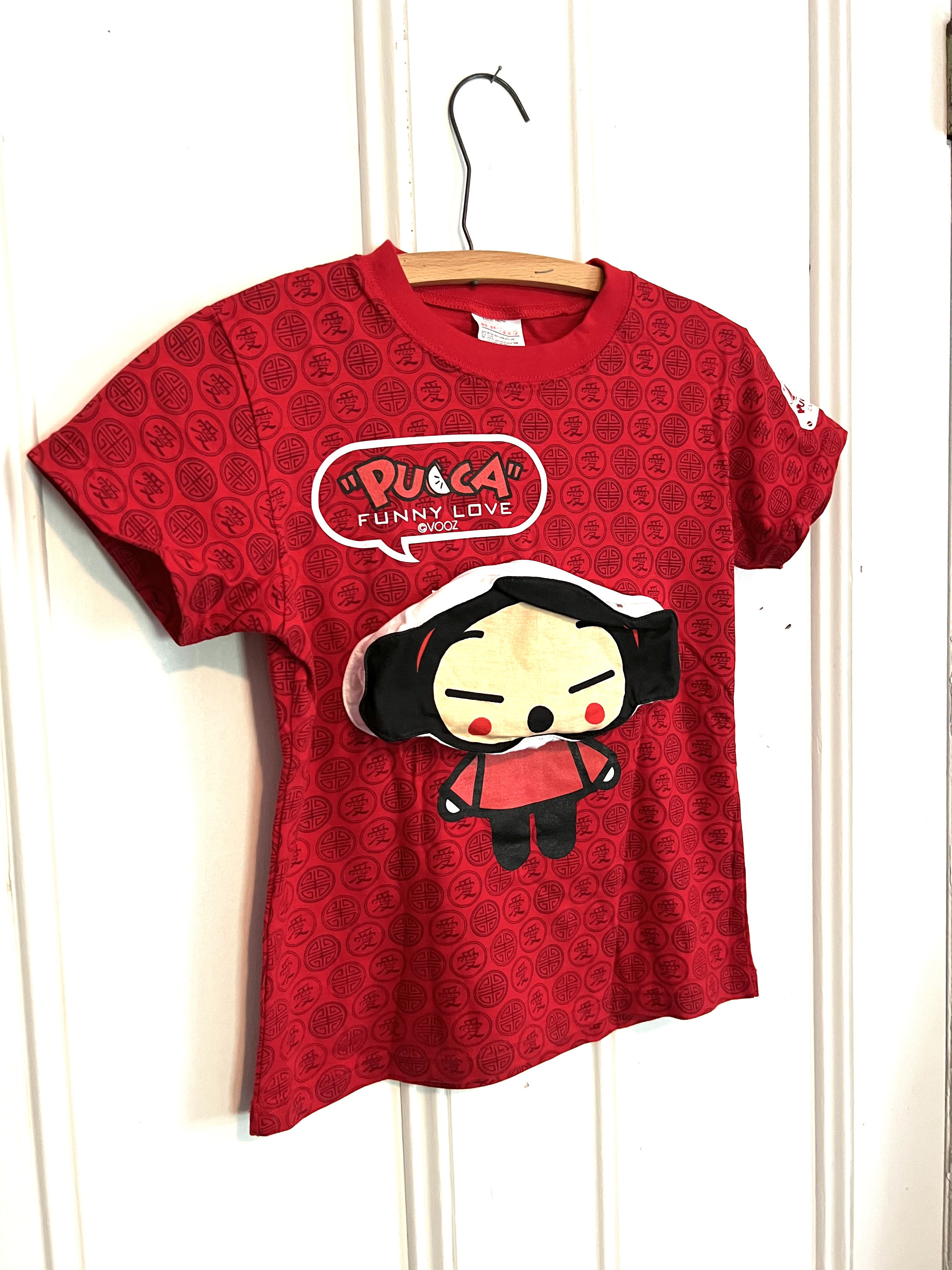 Rare PUCCA Funny LOVE Story T-shirt With Cute Zipper-pocket Head - Etsy