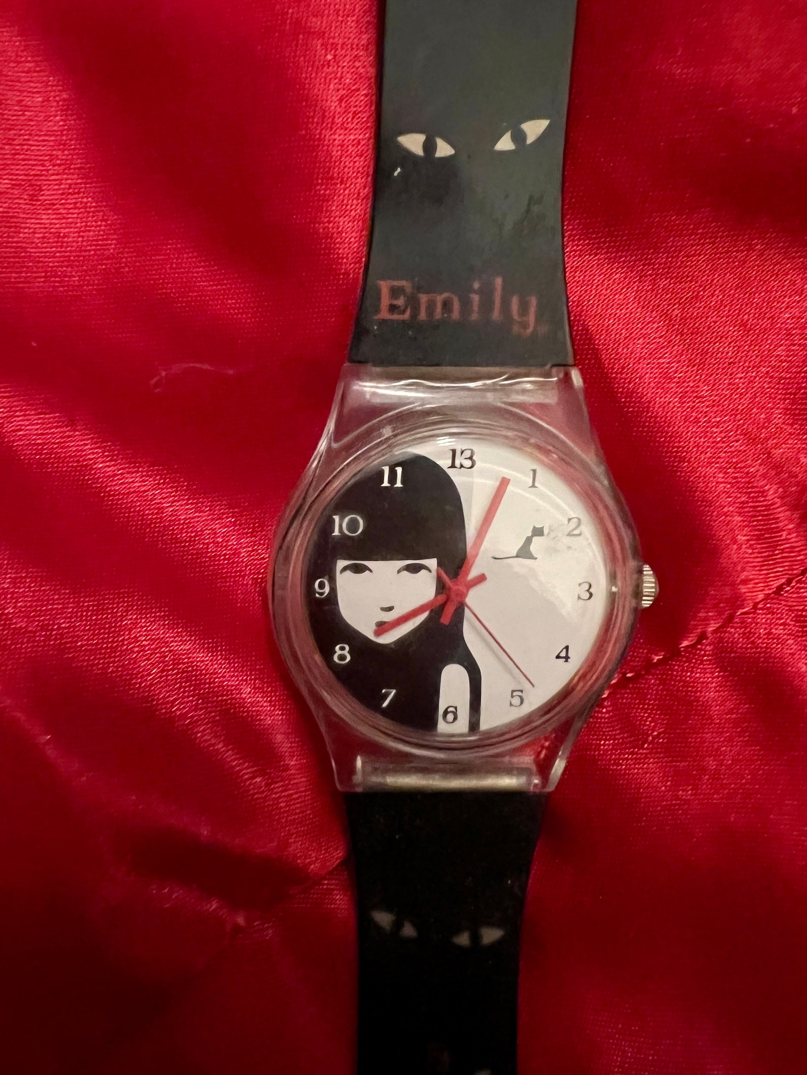 RARE Collectable "emily the Strange" Watch Gothic Girl Y2K (2000) - Etsy