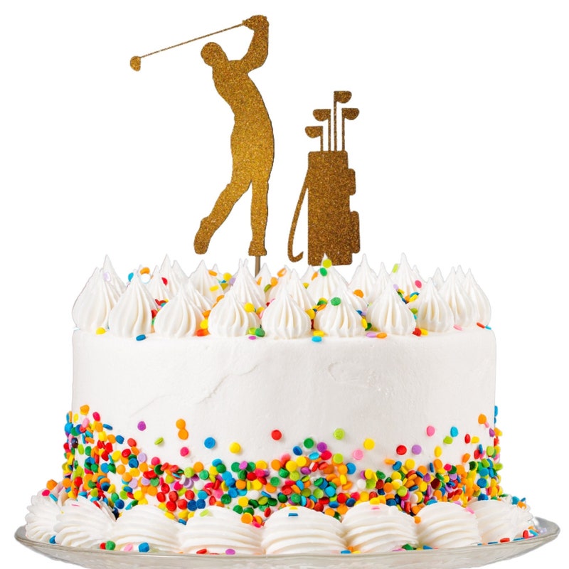 Golf Cake Topper - Etsy