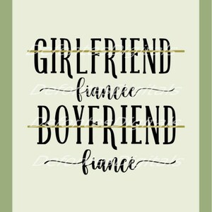 Fiancee Svg ~ Fiance Svg ~ Wedding Svg ~ Marriage ~ Boyfriend Fiance ...