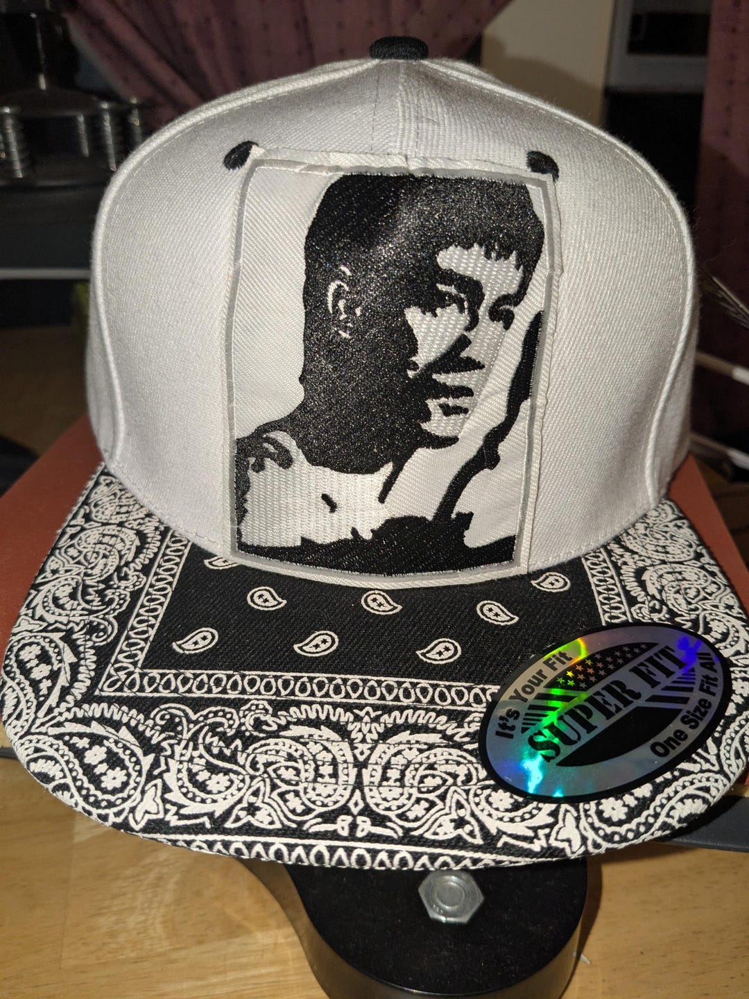 White Bruce Lee Hat - Etsy