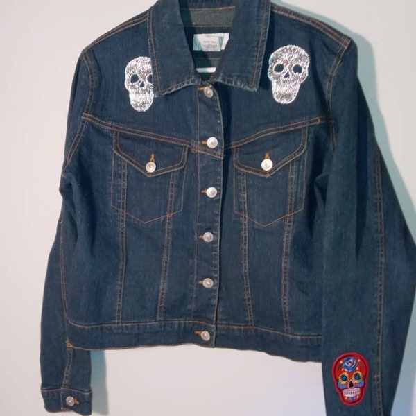 Skull Jacket - Etsy