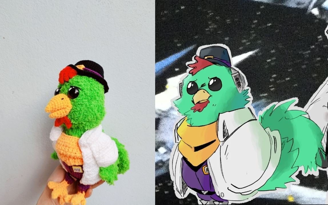 Custom Plush Commission Custom Game Doll Anime Crochet Doll - Etsy ...