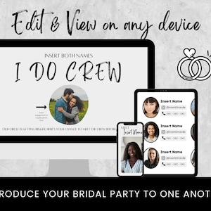 15 Slide Wedding Party Introduction Slides | Bridal Party Intros ...