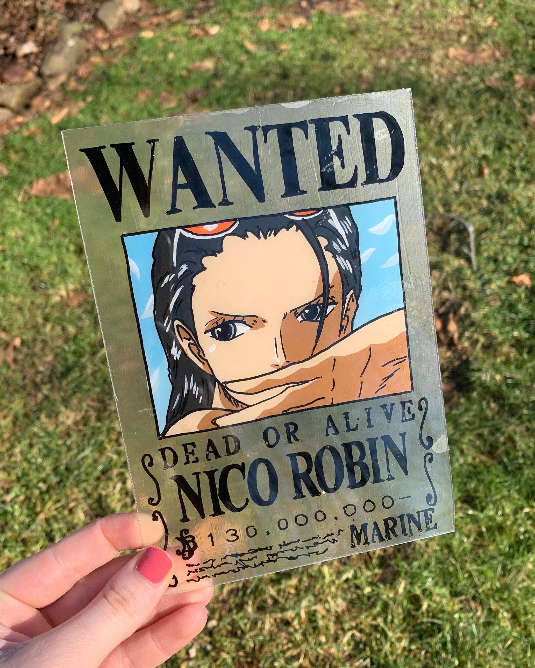 One Piece Wanted Posters Robin