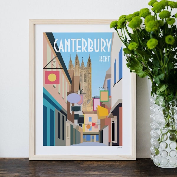 Kent Poster - Etsy UK