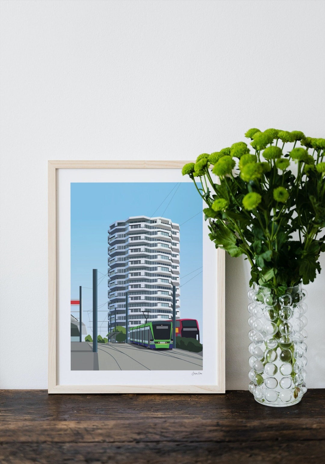 No. 1 Croydon, 50p Building, Croydon, South London, TFL, Bus, Trams ...