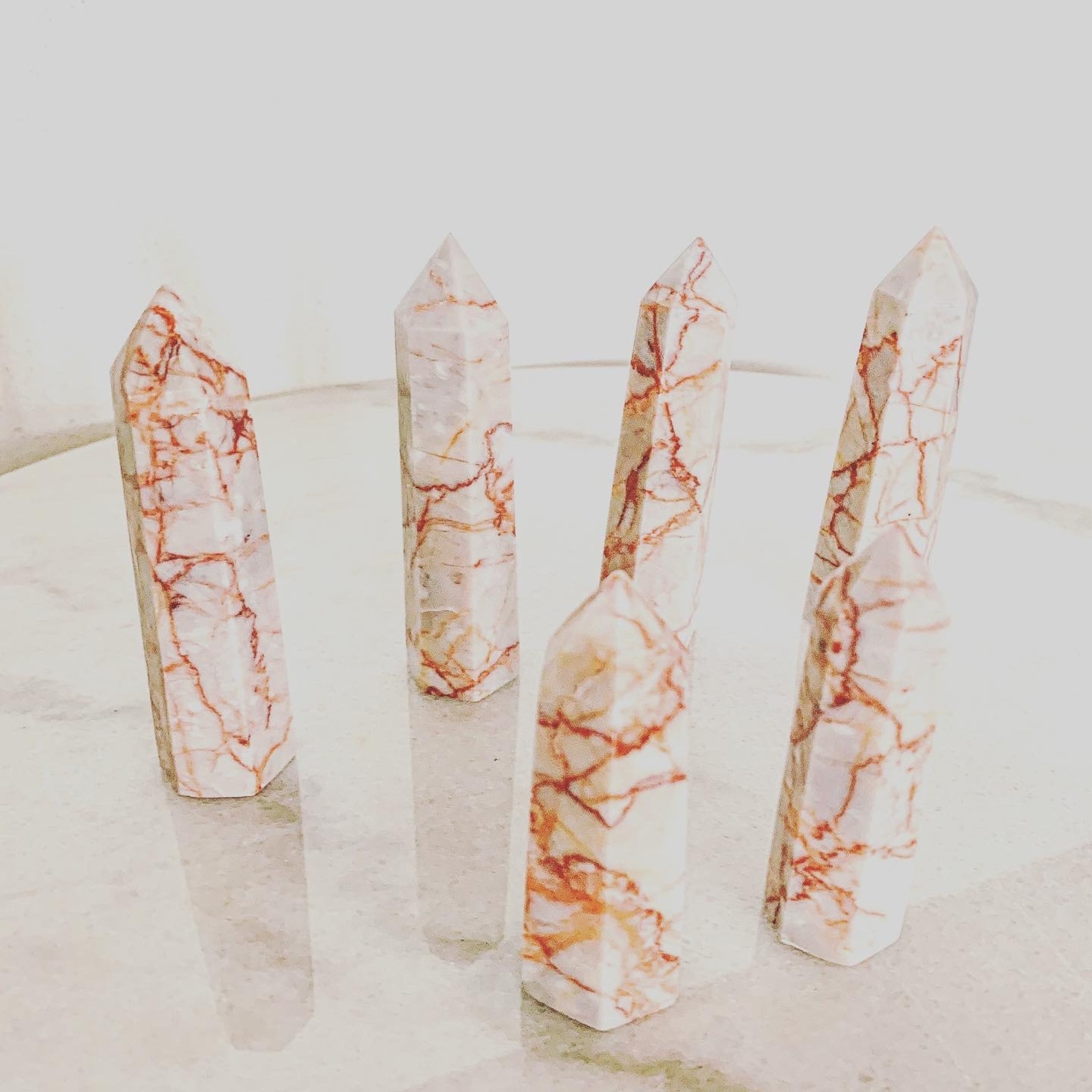 Red Network Stone Crystal - Etsy Australia