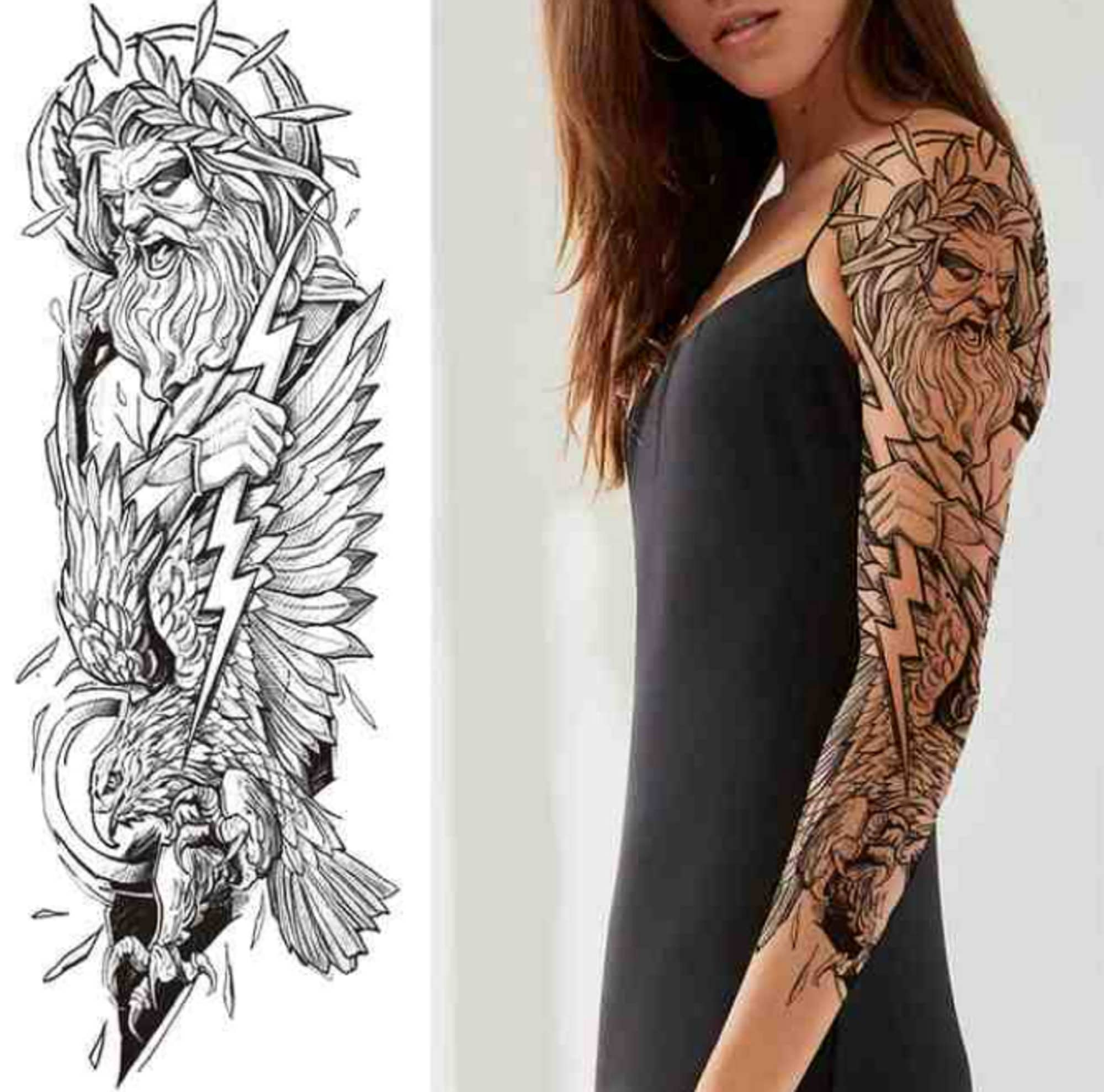 Hawk Forearm Tattoo