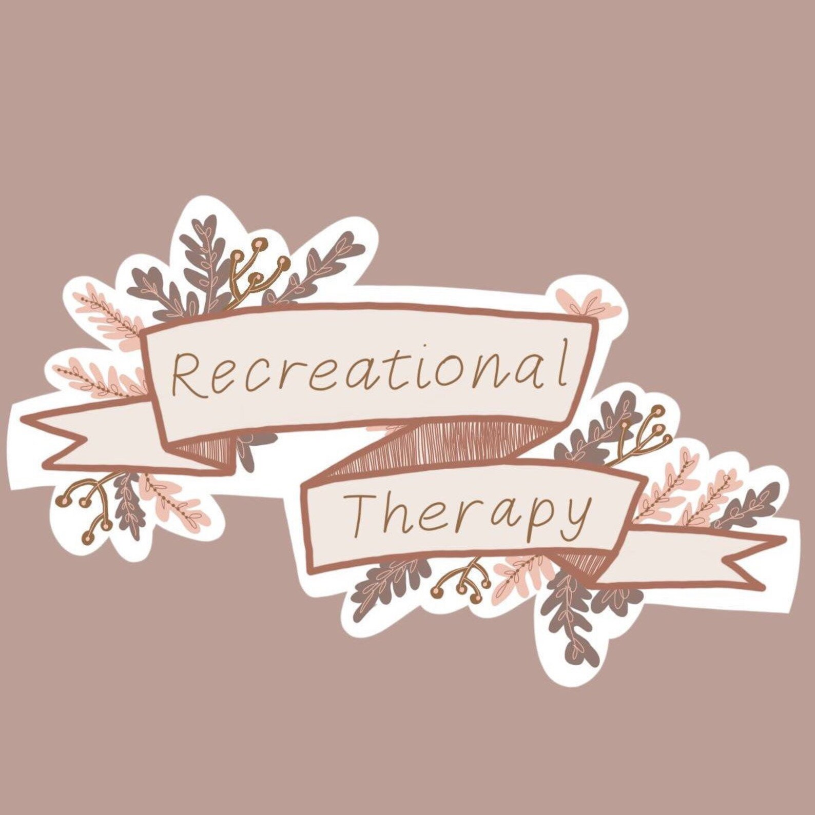 Recreational Therapy Sticker Rec Therapy Vinyl Sticker - Etsy